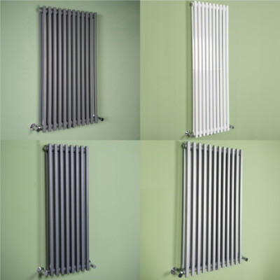 Vertical Designer Radiator Double Layer Square Panel Central Heating ...