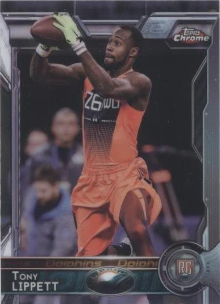 2015 Topps Chrome Mini - Rookies Tony Lippett #166 (RC) for sale online ...