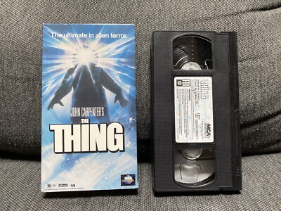 The Thing (VHS, 1996) 1982 Movie - John Carpenter 47897700934 | eBay
