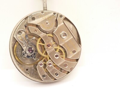 High grade C.H. Meylan Brassus 17 J Pocket Watch Movement DIAL WORKING ...