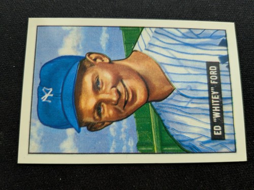 1951 Bowman Reprint Baseball Card # 1 Whitey Ford RC HOF - New York ...