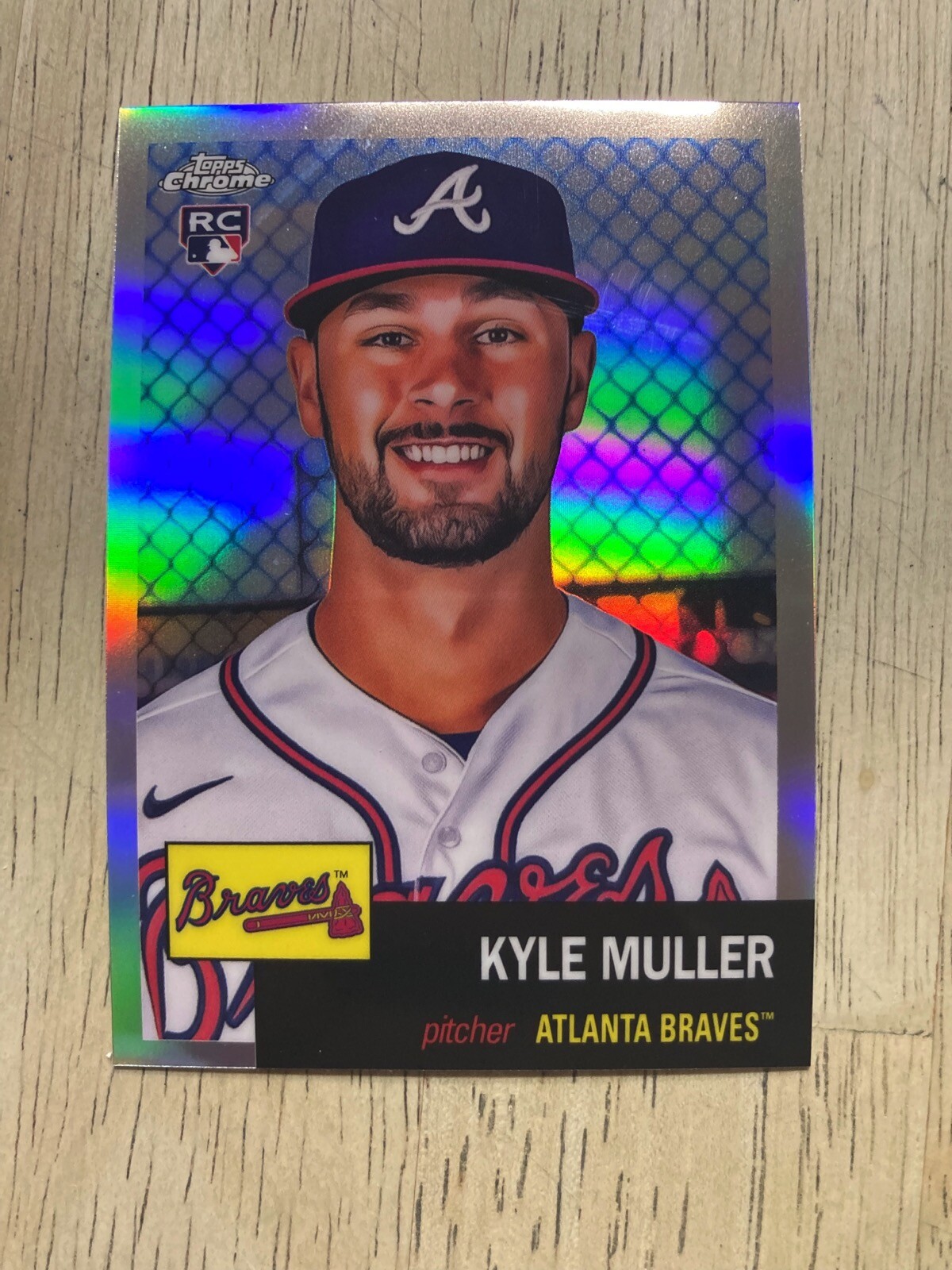 #80 KYLE MULLER (RC) Refractor - 2022 Topps Chrome Platinum Anniversary ...