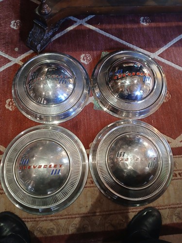1939 Chevy Full Disk Hubcaps Accessory Hubcaps | eBay