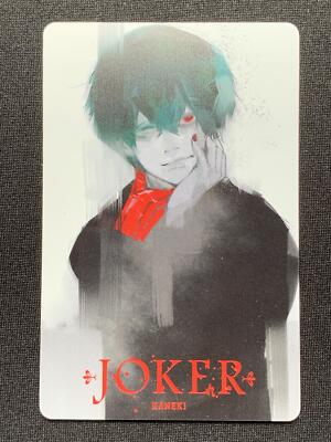 Kaneki joker Tokyo Ghoul Playing Card Anime Manga Limited Japanese Very ...