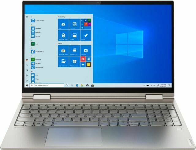 Lenovo Yoga C740-15IML 15.6 inch (512GB, Intel Core i7 10th Gen., 1 ...