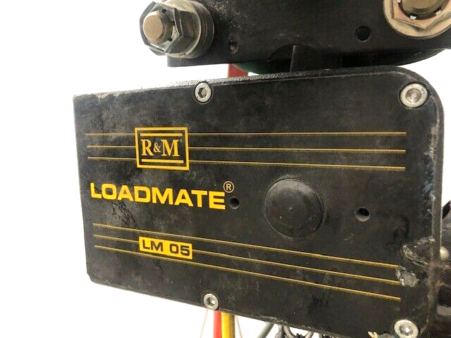 R&M LOADMATE LM05 1 TON HOIST SERIAL#G0715318 2000LBS CAPACITY 460VOLT ...