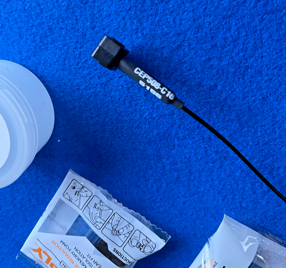 GENTEX HGU CEP KIT FLIGHT HELMET CEP 508-C16 SINGLE CABLE & COMPLY TIPS ...