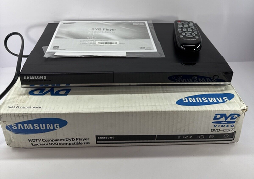 Samsung HDTV Compliant DVD Player DVD-C500 Remote Included! 36725608306 ...