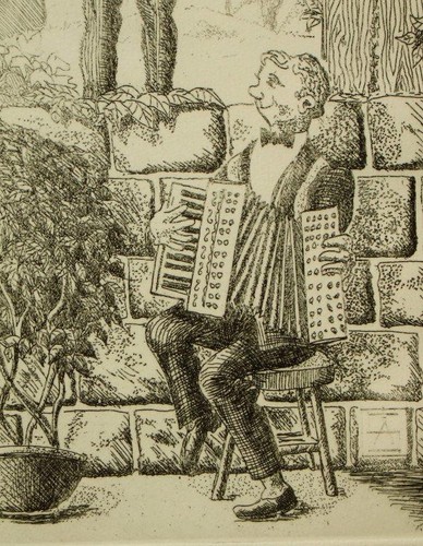 (2) Two Alfred Sharp original limited edition etchings ‘Overture ...