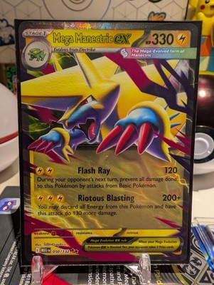 Mega Manectric ex 050/132 Pokemon TCG: Mega Evolution Near Mint (NM) | eBay