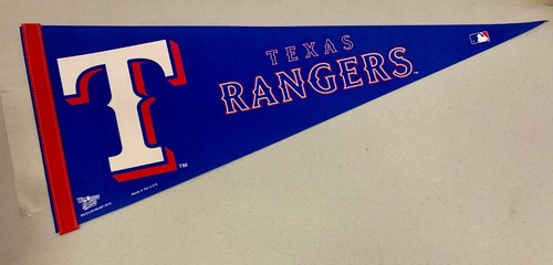 Texas Rangers Baseball MLB Classic 12"x30" Team Pennant Dorm Room Decor ...