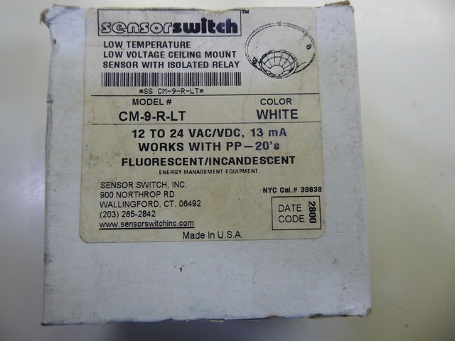 Light Sensor Switch Cm 9 Standard Range Passive IR Ceiling Mount for ...