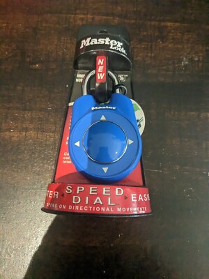 Master lock Speed Dial easy reset Combination Directional Movement | eBay