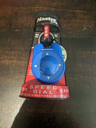 Master lock Speed Dial easy reset Combination Directional Movement | eBay