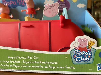 Peppa Pig Family Red Car Set | eBay