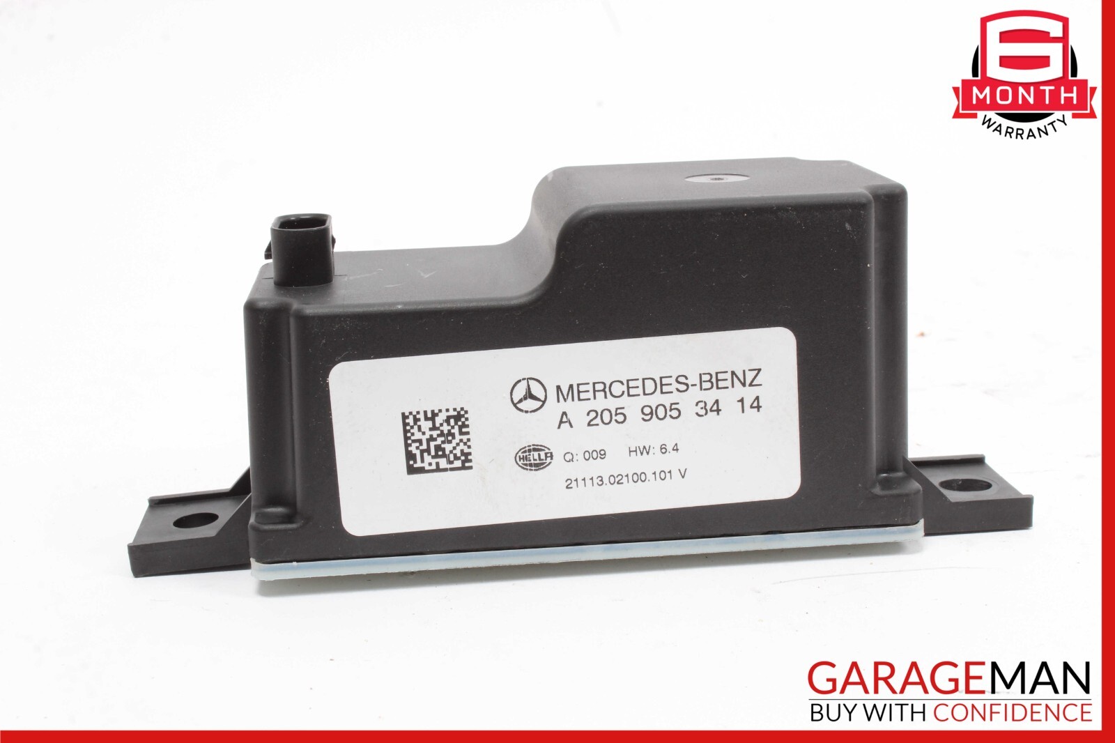 15-18 Mercedes W205 C300 C350e Voltage Converter Auxiliary Battery ...