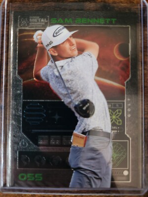 2023 Skybox Metal Universe Sam Bennett Rookie RC #55 PGA Golfer | eBay