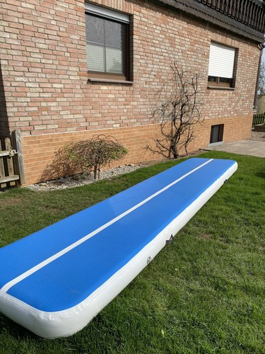 20cm hohe und 5m lange Airtrack Matte mit Pumpe | eBay.de