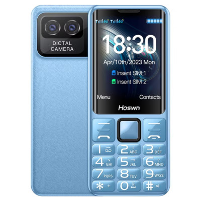 Unlocked Easy to Use 4G Mobile Phones 2.4" TFT Screen Dual SIM Simple ...