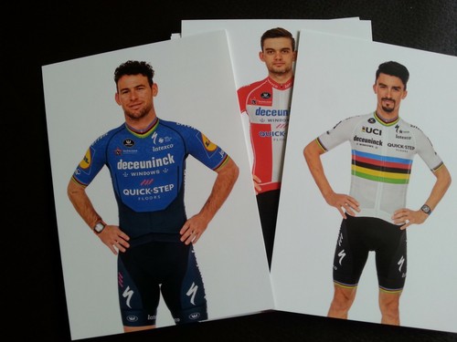 The Wolfpack Deceuninck-Quick-Step 2021 carte pilota squadra ciclista ...