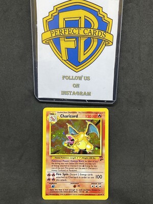 POKÉMON BASE SET 2 CHARIZARD HOLO 4/130 NM- | eBay