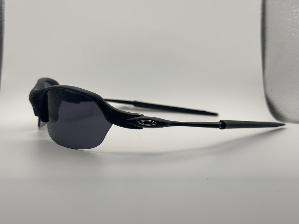 Oakley Romeo 2 Sunglasses Black Metal Frame, Black Lens | eBay