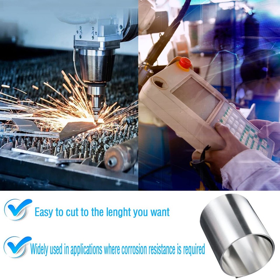 Stainless Steel Shim Stock, 304 Stainless Steel Shim Stock Roll, Full Hard Te... | eBay