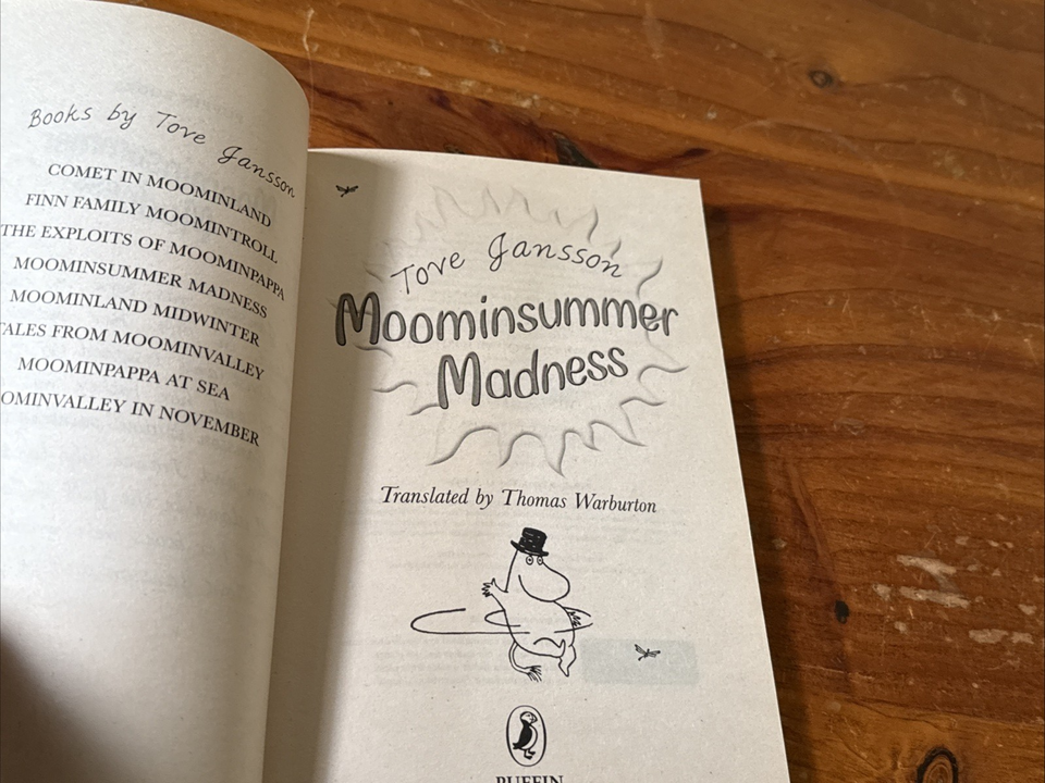 Moominsummer Madness by Tove Jansson Puffin Books Moomintroll Adventure ...