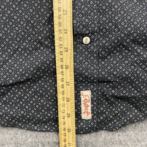 Rafter C Pearl Snap Shirt Mens L Long Sleeve Pro Flex 45 Performance ...