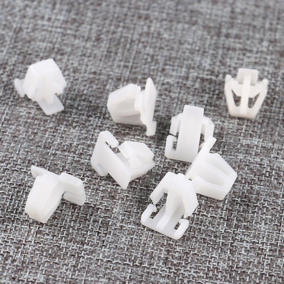 10 Nylon Front Door Body Side Molding Clip Retainer A20783 Fit Honda ...