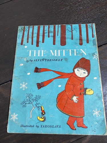 The Mitten By Alvin Tresselt Vintage Ukranian Folk Tale 1964 Children's ...
