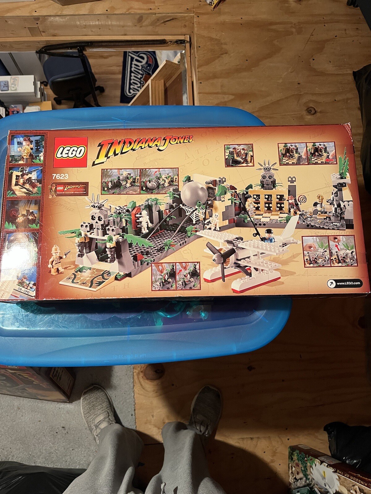 LEGO Indiana Jones Temple Escape (7623) Complete Set Box and Manual | eBay
