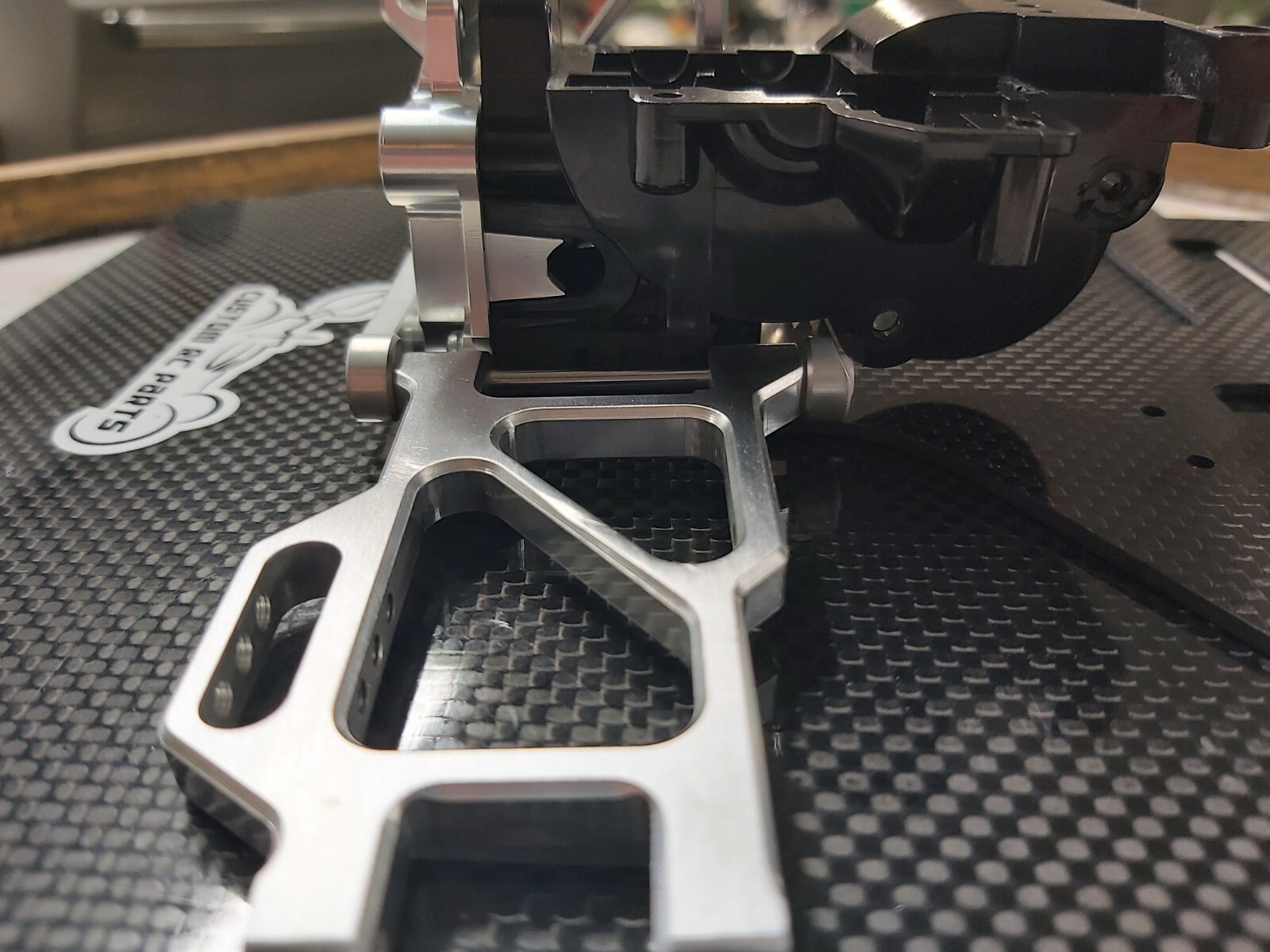 Tamiya Top Force DF01 blue aluminium upgrade kit | eBay