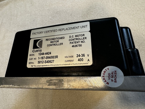 Rebuilt Curtis D.C Motor Controller P/N: 1244-4425 | eBay
