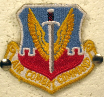 USAF Air Force Air Combat Command ACC Insignia Badge Patch Full Colored ...