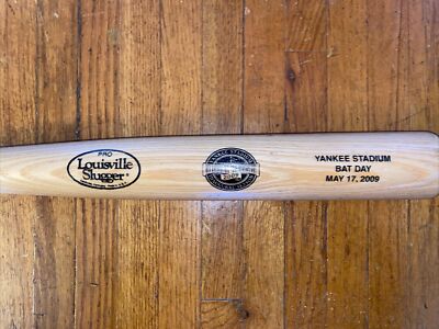 FIRST YANKEES BAT DAY 2009 "INAUGURAL SEASON" BAT DAY SUNDAY MAY 17 ...