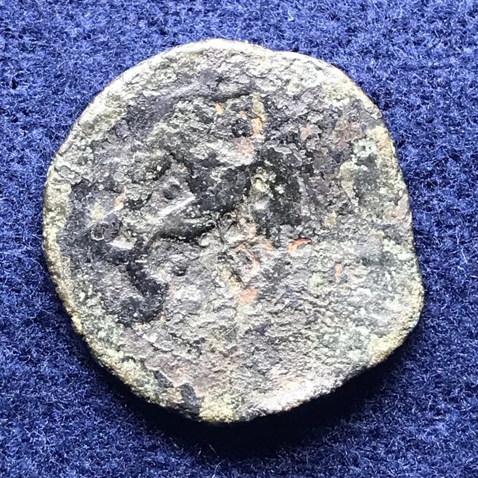 Genoa, Caffa: 1300-1400 AE Pul, Christogram Countermark | eBay