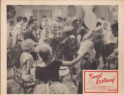 Sweet Ecstasy 1962 11x14 Lobby Card #nn | eBay