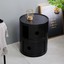 2/3/4/5 Tiers Plastic Cylinder Storage Unit Cabinet Cupboard Tower ...