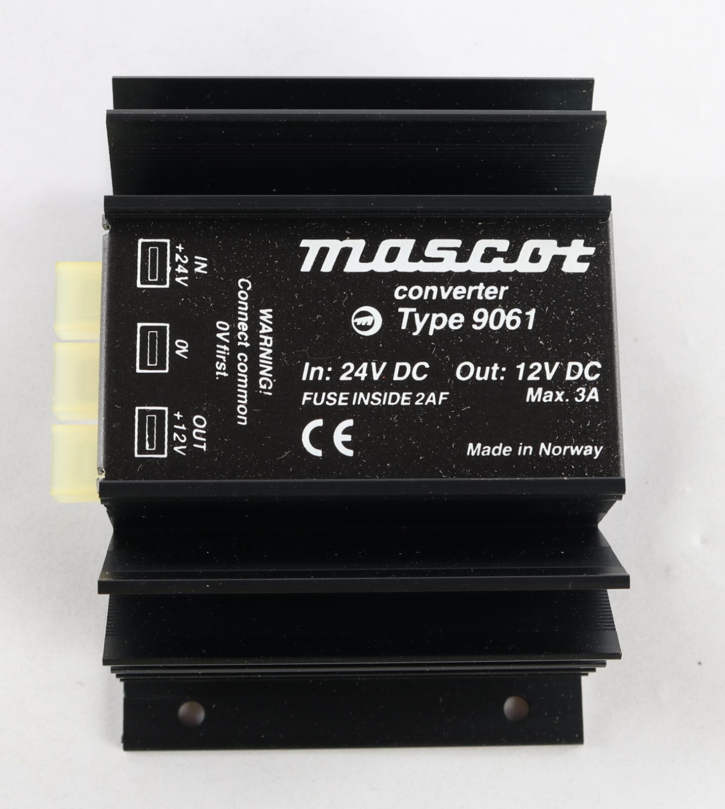 New 9061 Mascot Voltage Converter 24VDC to 12VDC | eBay