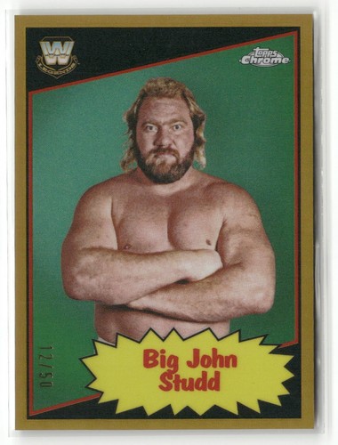 2025 Topps Chrome WWE #85TL-BJ Big John Studd 1985 Legends Gold ...