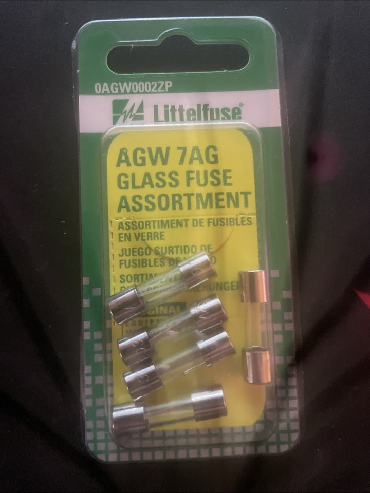 littlefuse 0AGW0002zp AGW 7AG glass fuse assortment 5 pack | eBay