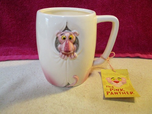 Vintage 1981 Pink Panther 3D Coffee Mug Cup Royal Orleans Exc.-Orig ...