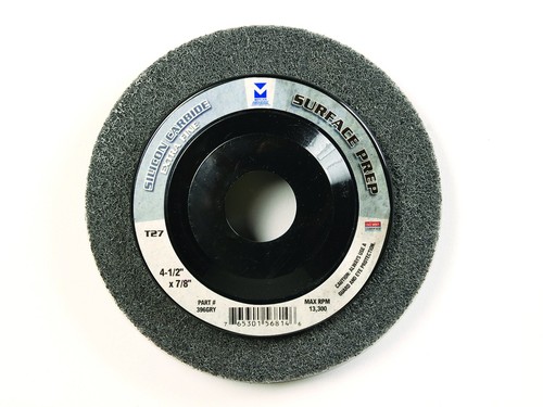 396GRY - 4-1/2" x 7/8" Grey Non-Woven Surface Preparation Wheels (10 ...