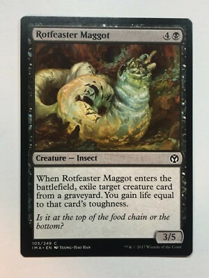 MTG Iconic Masters Rotfeaster Maggot 105 NM/M | eBay