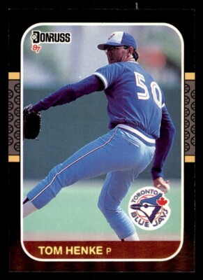 1987 Donruss Baseball #197 Tom Henke EX/MT or better *bb1 | eBay