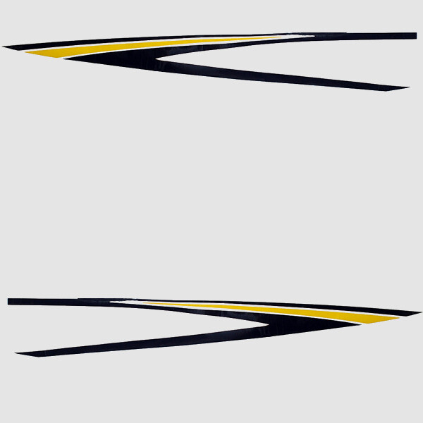 Glastron Boat Graphic Decals 0572951A | MX 175 Stickers (Set of 2) | eBay