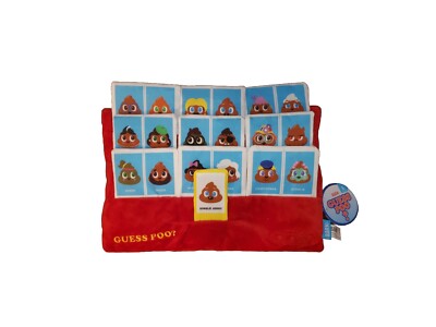 Bark Box Large Guess Poo? Dog Toy Snuffle Mat Crinkle Squeaks New with ...