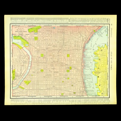 United States (Pre-1900) - Philadelphia Map