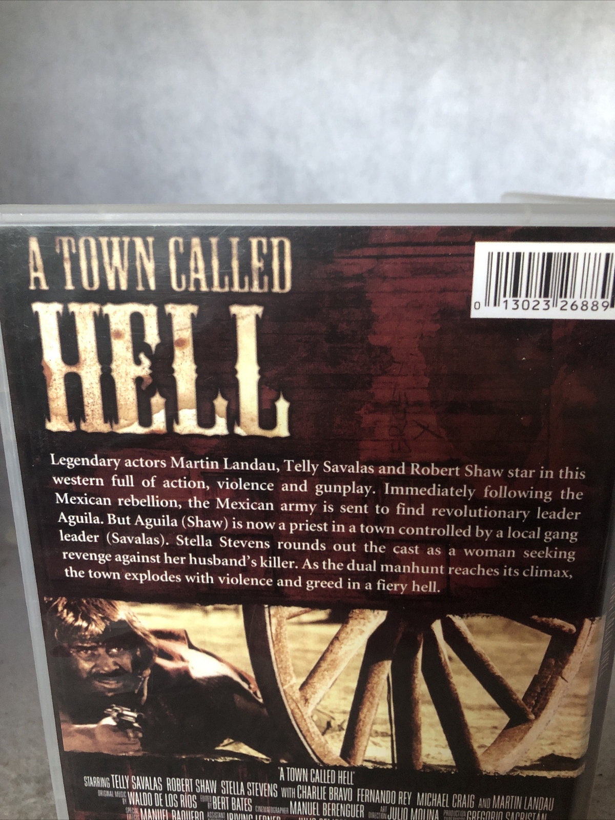 A Town Called Hell - Robert Shaw, Stella Stevens (DVD, 1972) VGC. Free Shipping | eBay